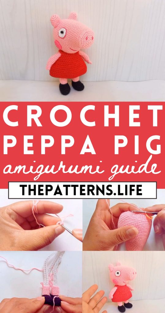 Easy To Crochet Peppa Pig Pattern - For your little one - The Patterns