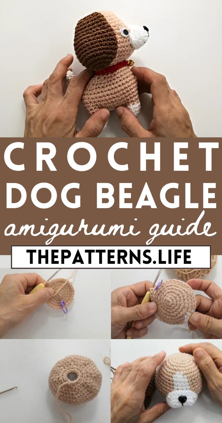 Crochet Dog Beagle Amigurumi - Easy And Simple - The Patterns