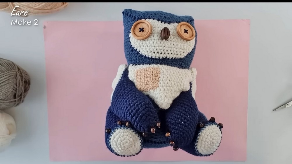 Crochet Cute and Beautiful Owlbear Pattern - For Home Decor - The Patterns