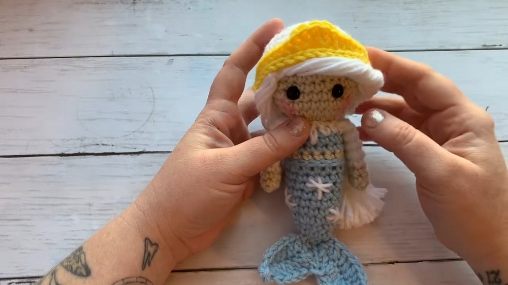 Crochet Amigurumi Mermaid Ice Princess Pattern - The Patterns